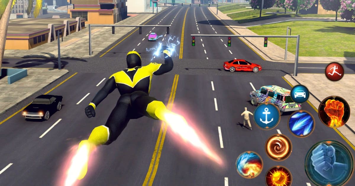 Download & Play Rope Hero Spider Fighting Game on PC & Mac (Emulator)