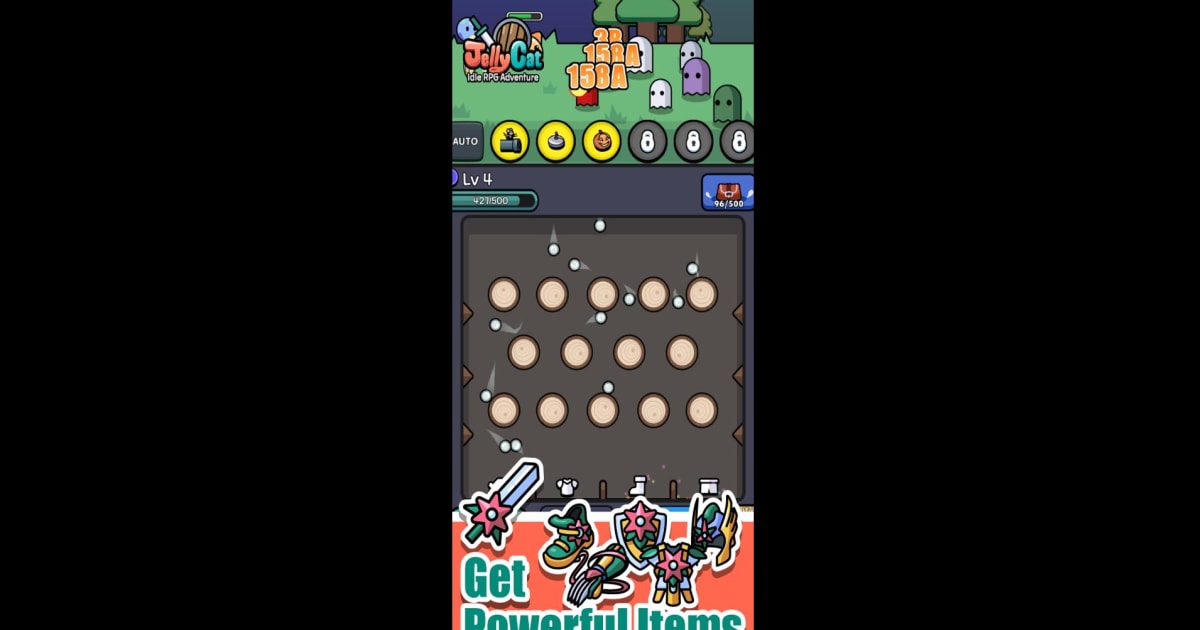 Download & Play JellyCat : Idle RPG on PC & Mac (Emulator)