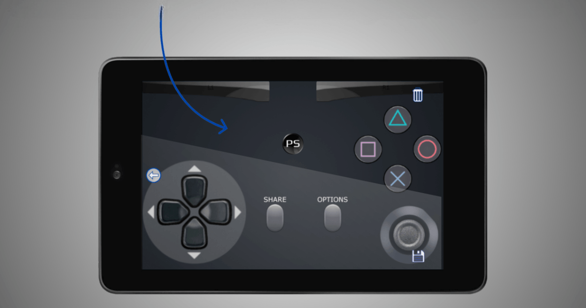 Download and run ShockPad: Virtual PS4 Remote Play Dualshock on PC & Mac (Emulator)