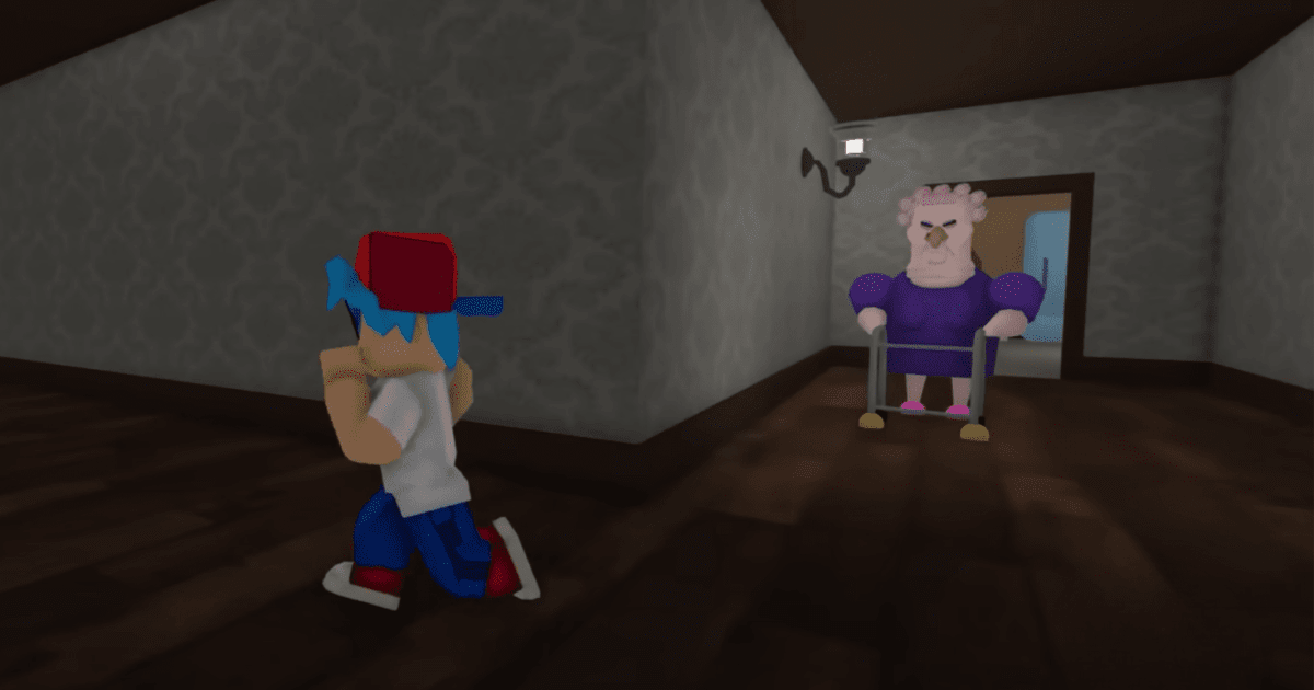 Скачать и играть в Escape Grumpy gran Obby Mod на ПК или Mac (Эмулятор)