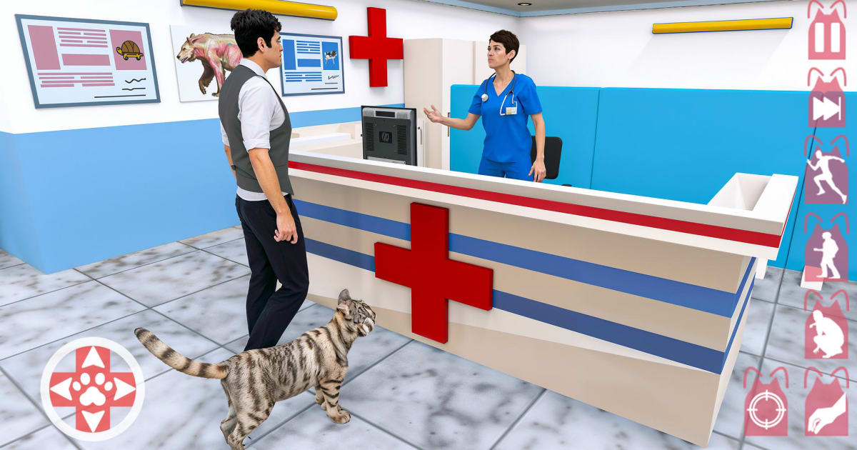 Baixar & Jogar Animal Hospital Animal Games no PC & Mac (Emulador)