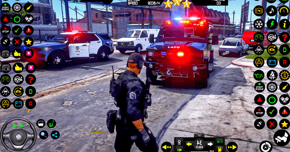 Download & Play Real Police Driving Games 3D on PC & Mac (Emulator)