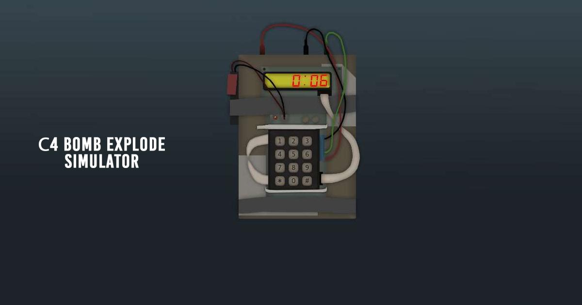 Download & Play С4 Bomb explode simulator on PC & Mac (Emulator)