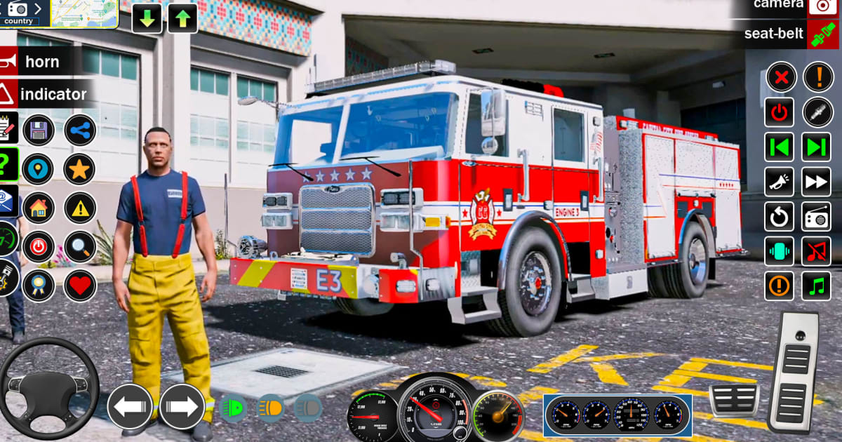 Download & Play Fire Truck: Truck Driving Game on PC & Mac (Emulator)