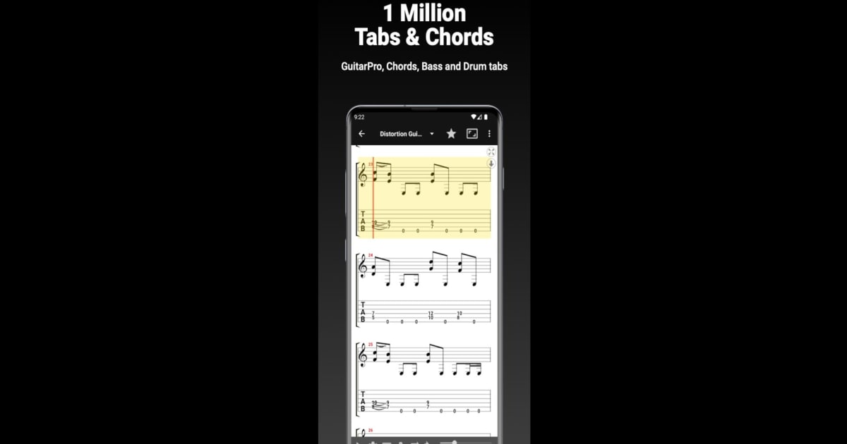 Download and run GuitarTab - Tabs and chords on PC & Mac (Emulator)
