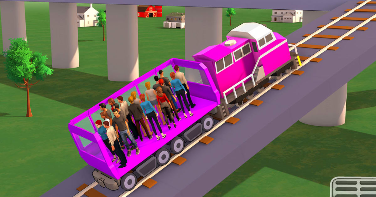 Download & Play Passenger Express Train Game on PC & Mac (Emulator)