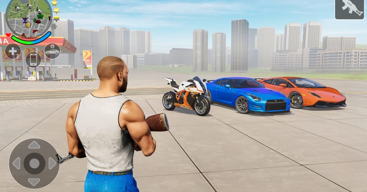 Baixar & Jogar Cidade do crime de gângster no PC & Mac (Emulador)