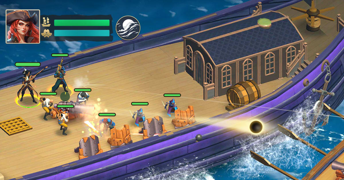 Download & Play Pirate Ships・Build and Fight on PC & Mac (Emulator)
