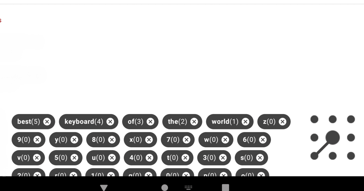 Download and run 9 dots keyboard wear ALPHA on PC & Mac (Emulator)