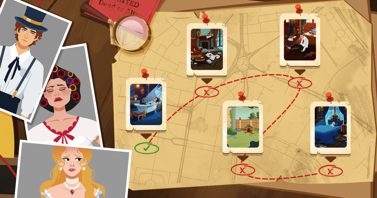 Download & Play Detective Story: Find The Clue on PC & Mac (Emulator)