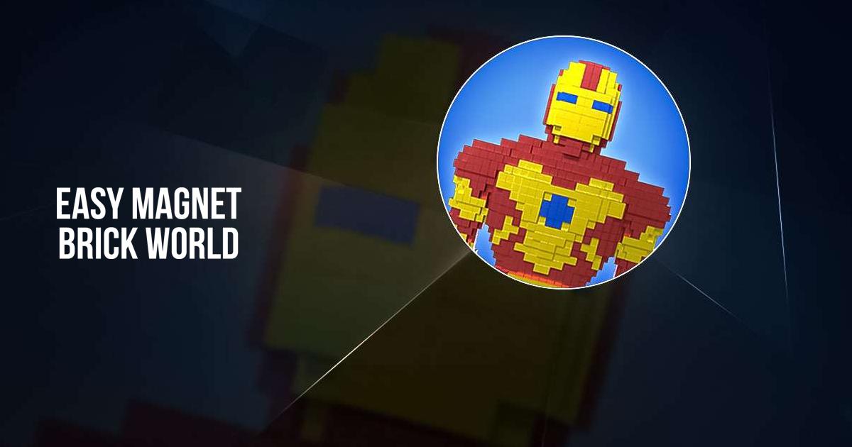 Download & Play Easy Magnet: Brick World on PC & Mac (Emulator)