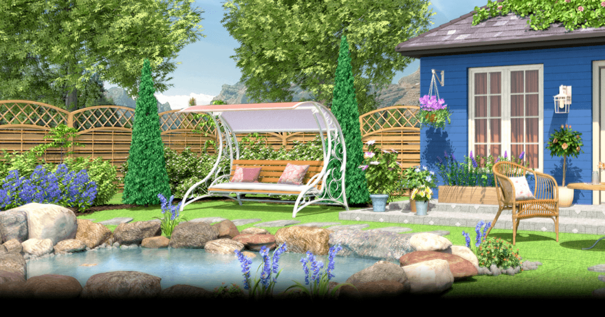 Download & Play Landscape Design:My Joy Garden on PC & Mac (Emulator)