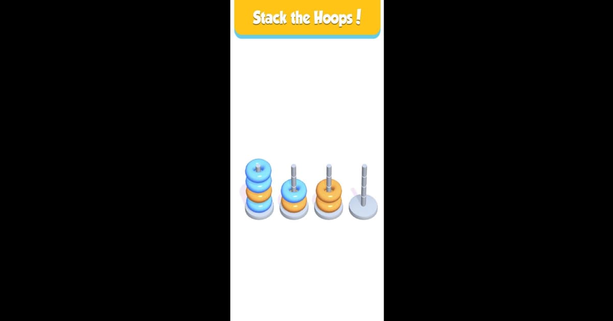 Download & Play Hoop Stack - Color Puzzle Game on PC & Mac (Emulator)