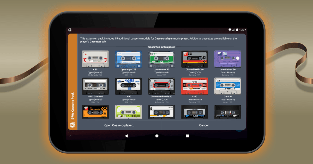 Download and run 1970s Cassette Pack on PC & Mac (Emulator)