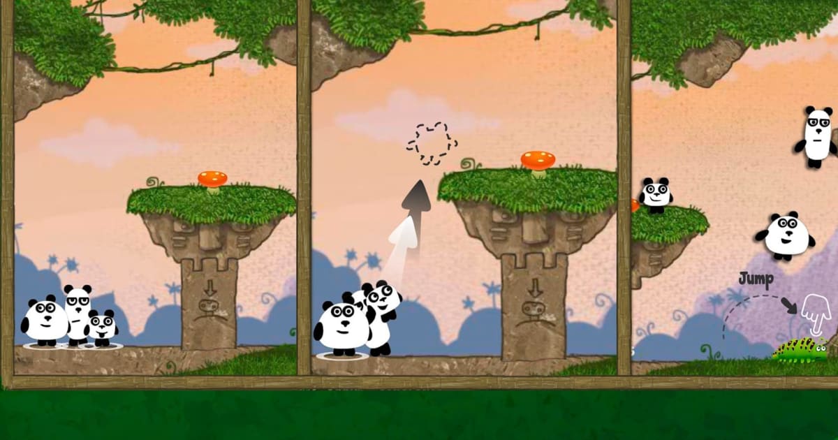Descarga y juega a 3 Pandas 2: Night - Logic Game en PC y Mac (Emulador)