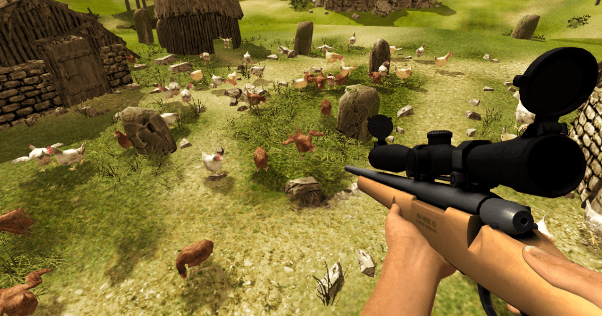 Download & Play Chicken Gun Attack Shooter on PC & Mac (Emulator)