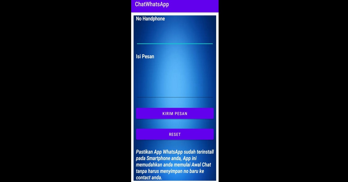 Unduh dan jalankan WA CEPAT TANPA SIMPAN di PC & Mac (Emulator)