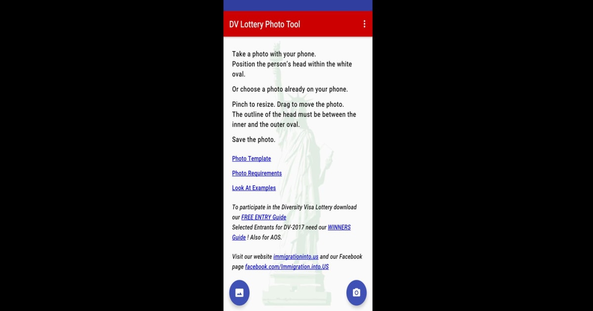 Download and run DV Lottery Photo Tool on PC & Mac (Emulator)