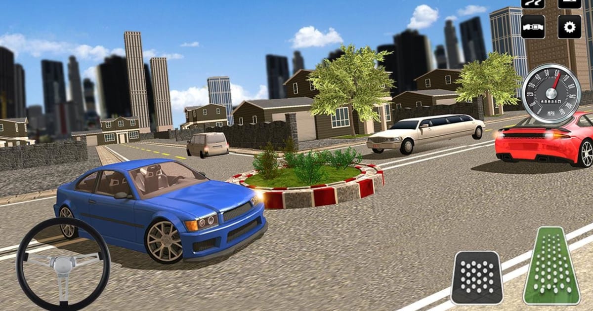 Download & Play 3D Driving School Simulator: City Driving Games on PC ...