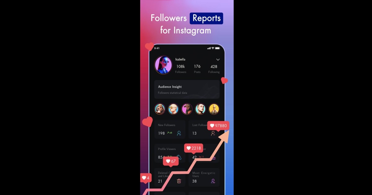 Téléchargez et exécutez Follower Reports for Instagram sur PC et Mac (émulateur)