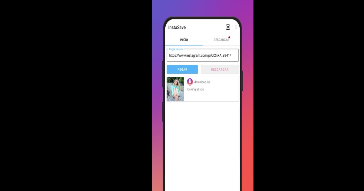 Descarga y ejecuta InstSaver : Descargar Videos en PC y Mac (emulador)