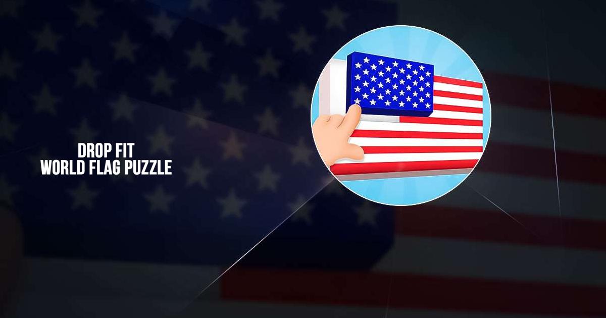 Download & Play Drop Fit: World Flag Puzzle on PC & Mac (Emulator)