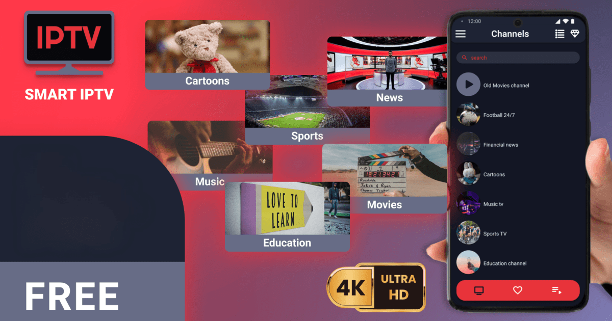 Descarga y ejecuta IPTV Player Pro - Smart TV M3U en PC y Mac (emulador)