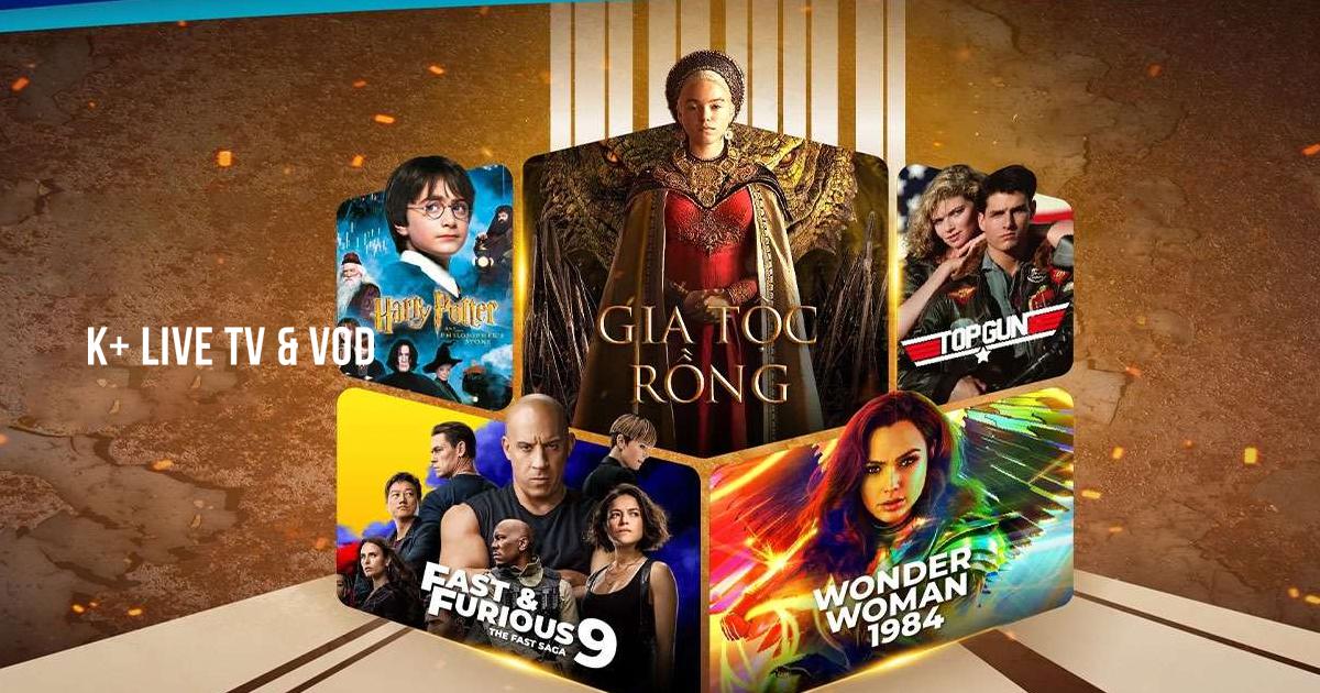 Tải và chạy ứng dụng K+ Live TV & VOD trên PC & Mac (giả lập)