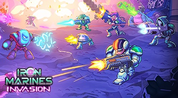 Iron Marines Invasion RTS Game ' i PC ve Mac'te İndir & Oyna (Emülatör)