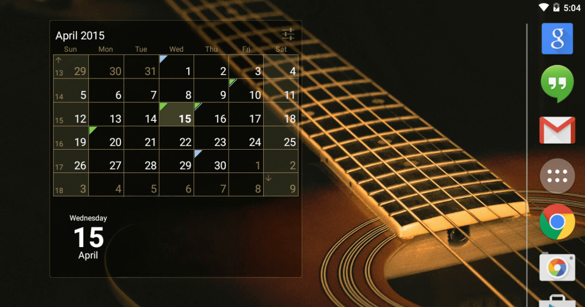 Download and run Calendar Widget (key) on PC & Mac (Emulator)