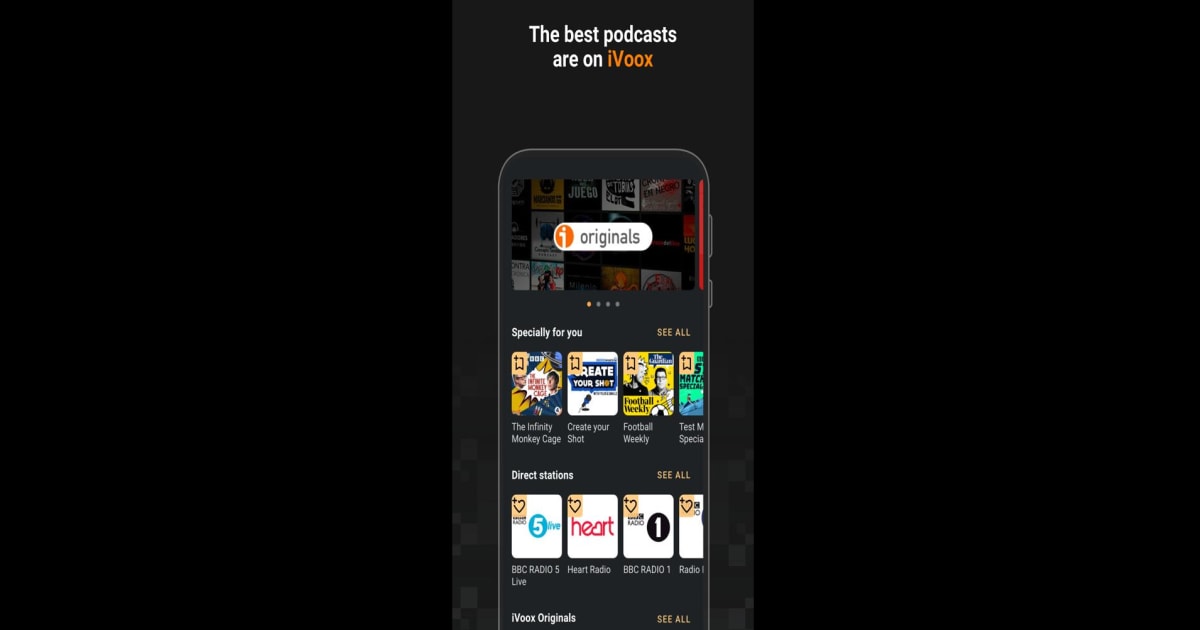 Descarga y ejecuta Podcast & Radio iVoox en PC y Mac (emulador)