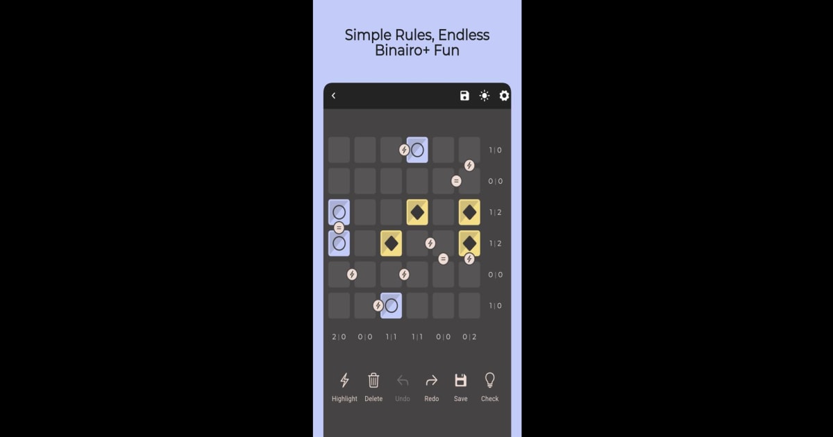 Download & Play Tango: Daily Binary Puzzle on PC & Mac (Emulator)