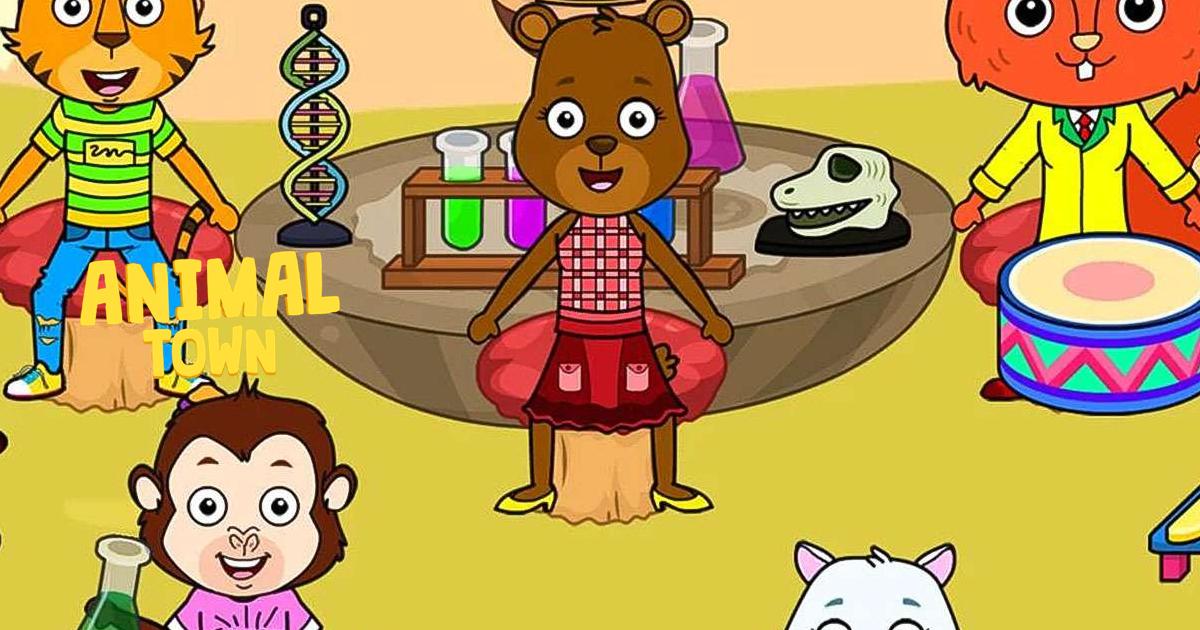 Download & Play Tizi Animal Town - House Games on PC & Mac (Emulator)