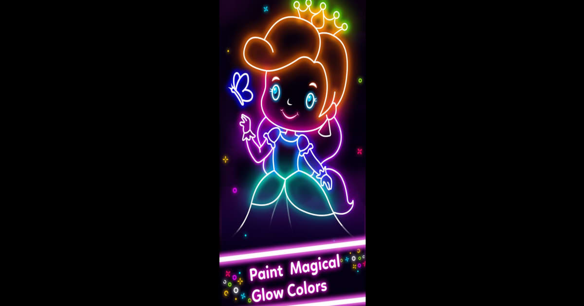 Download & Play Doodle Glow Coloring & Drawing Games for Kids 🌟🎨 on PC ...