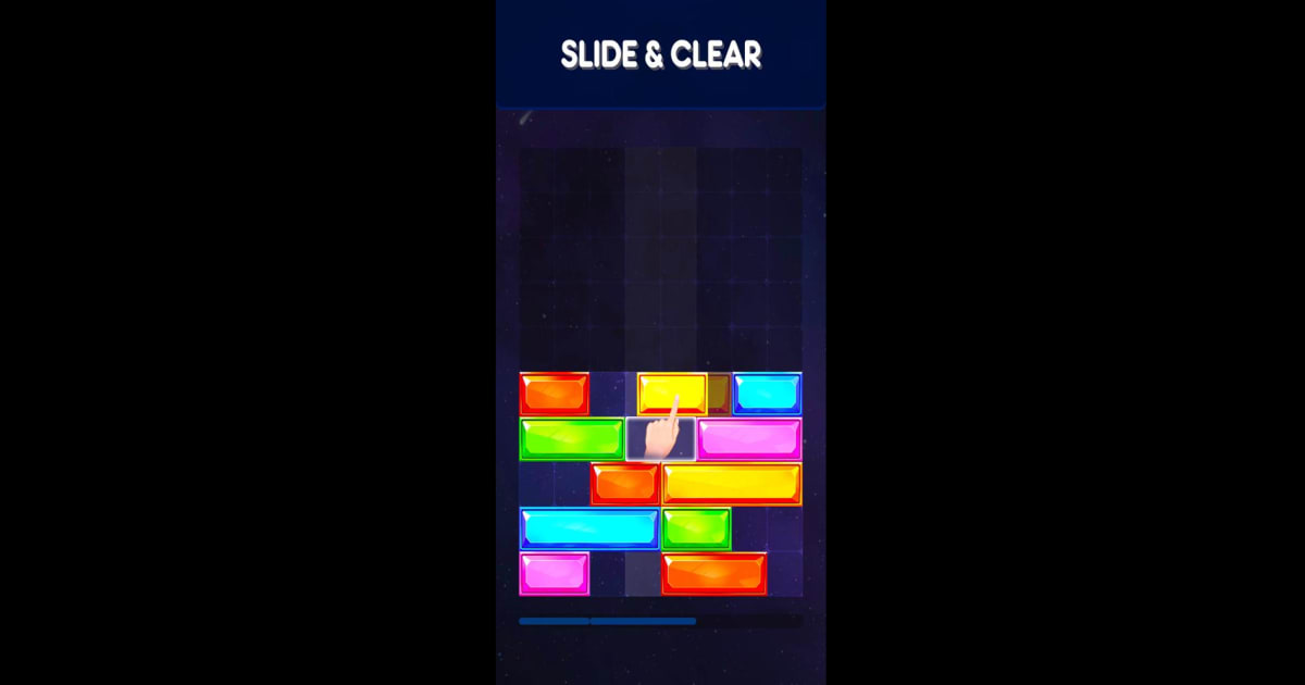 Download & Play Jewel Slider: Drop Down Puzzle on PC & Mac (Emulator)
