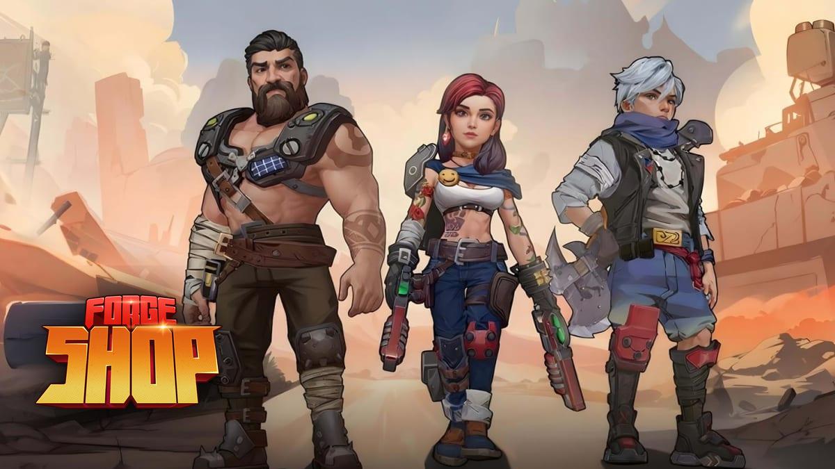 Scarica e Gioca Forge Shop - gioco d'affari su PC e Mac (Emulatore)