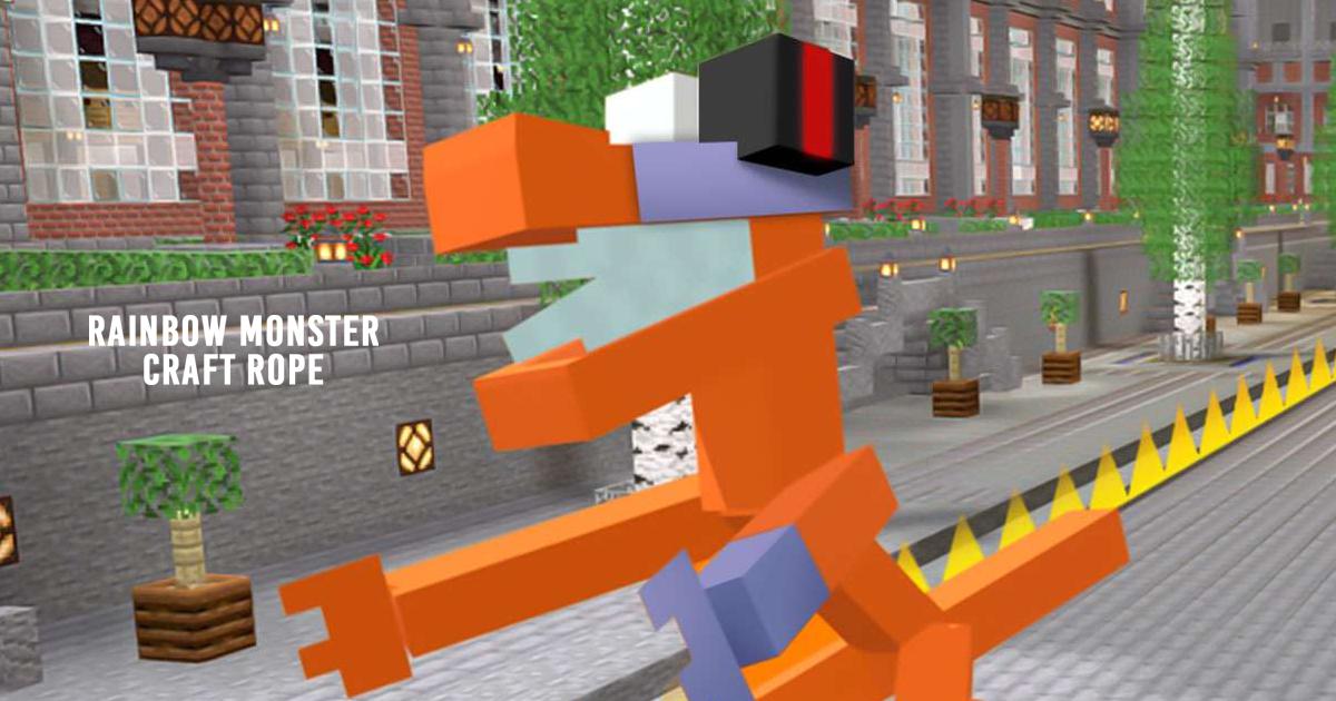 Download & Play Rainbow Monster Craft Rope on PC & Mac (Emulator)