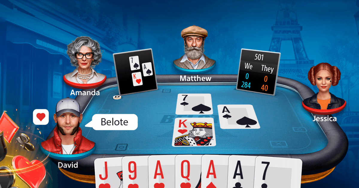 Download & Play Belote & Coinche by Pokerist on PC & Mac (Emulator)