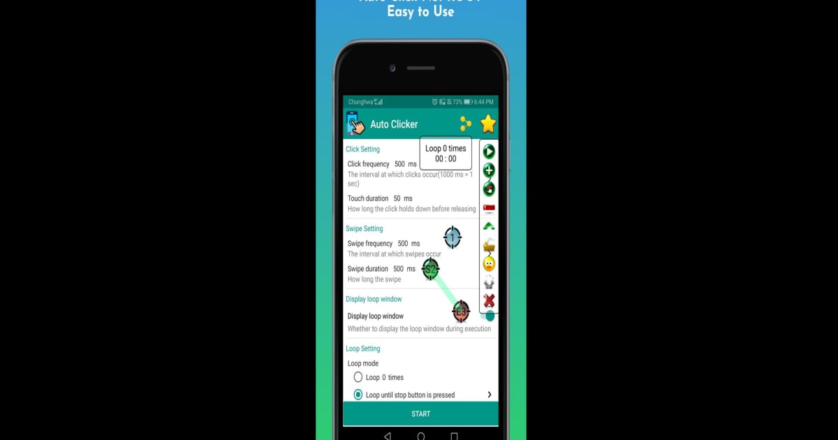 Unduh dan jalankan Auto Clicker pro - Tapping di PC & Mac (Emulator)