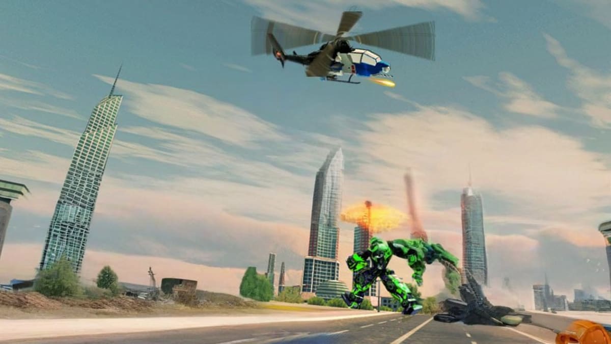 Download & Play Air Force Transform Robot Cop Wolf Helicopter Game on ...