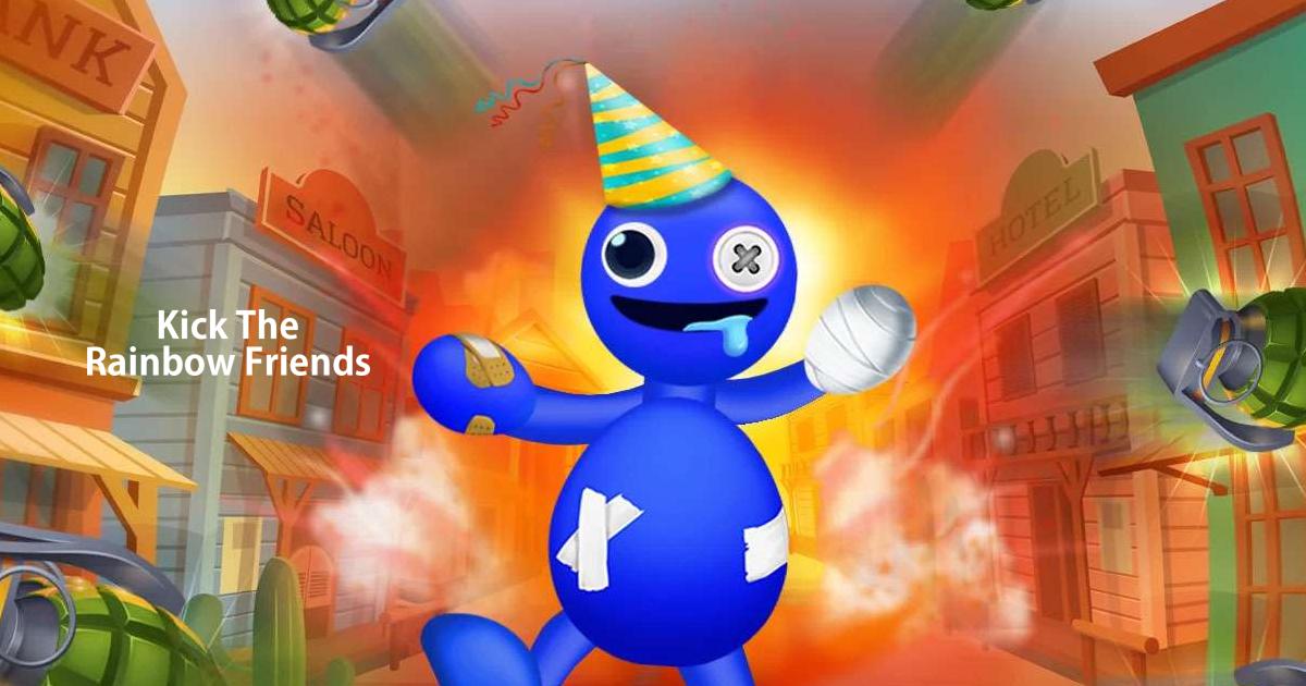 Скачайте и играйте в Kick The Rainbow Friend на ПК или Mac (Эмулятор)