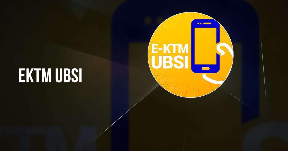 Download and run EKTM UBSI on PC & Mac (Emulator)
