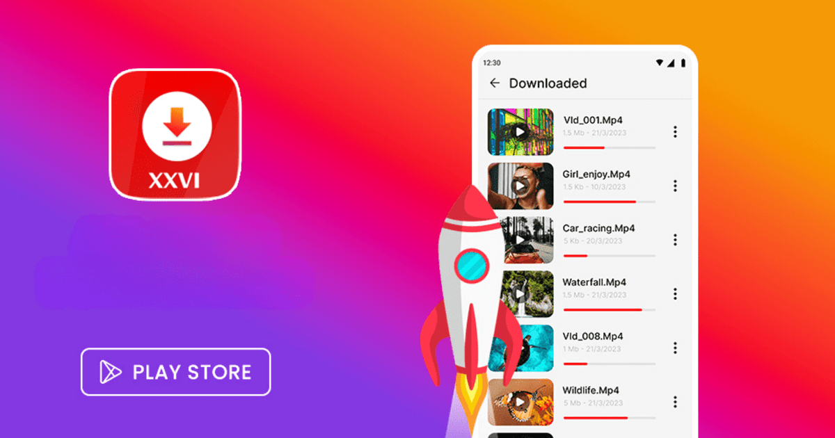 Unduh dan jalankan XXVI Video Downloader & Player di PC & Mac (Emulator)