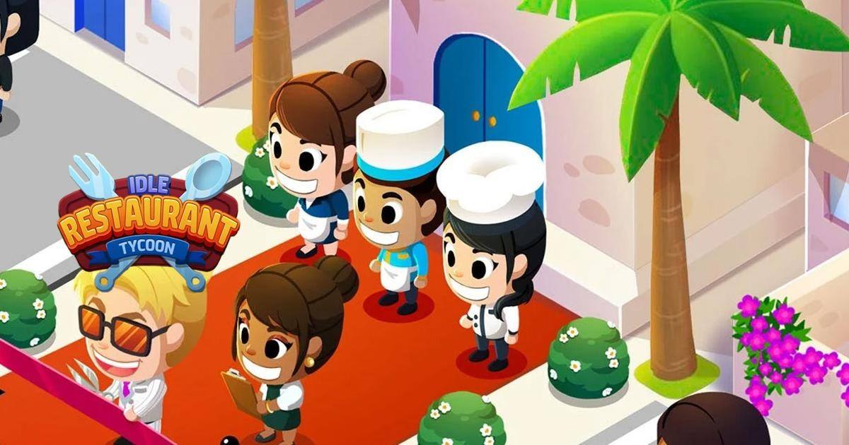 Downloaden & Spielen von Idle Restaurant Tycoon auf PC & Mac (Emulator)