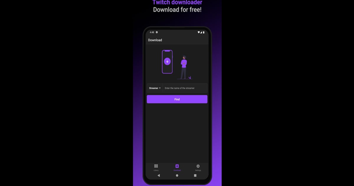 Download and run UnStream - Twitch Downloader on PC & Mac (Emulator)