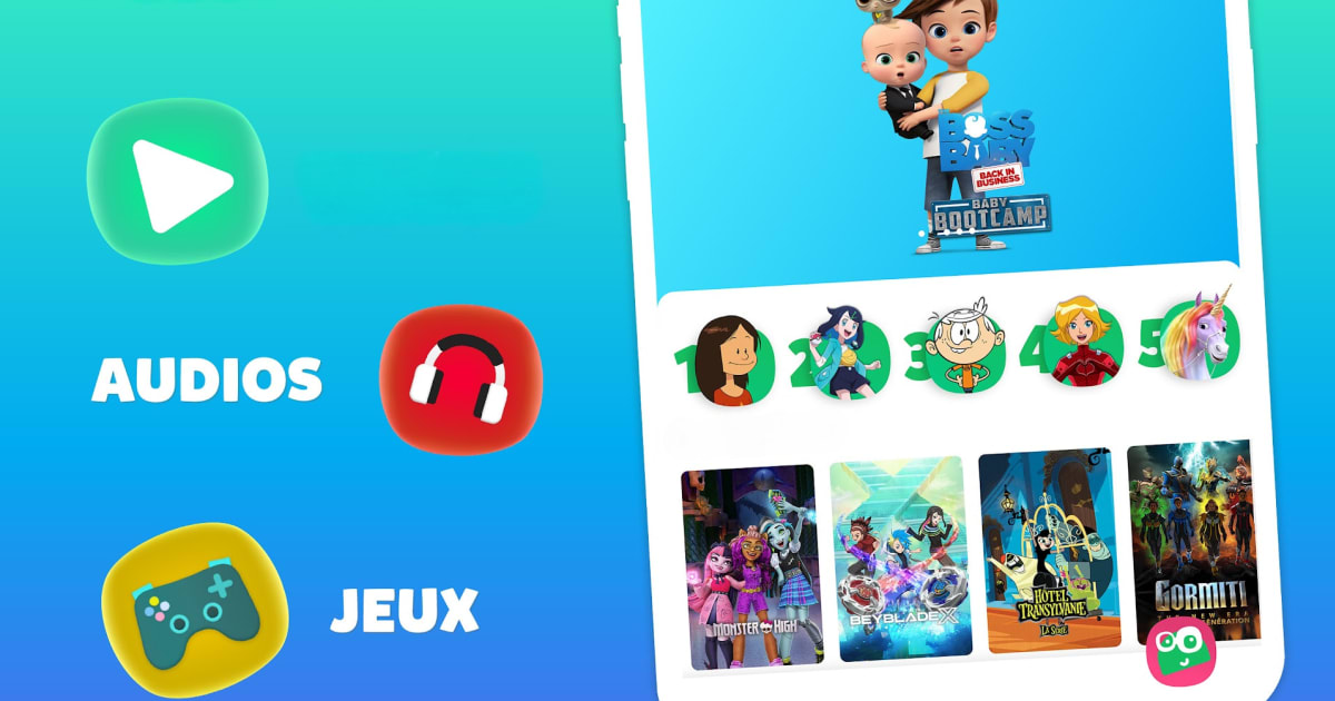 Download and run Gulli, Vidéos, Audios et Jeux on PC & Mac (Emulator)