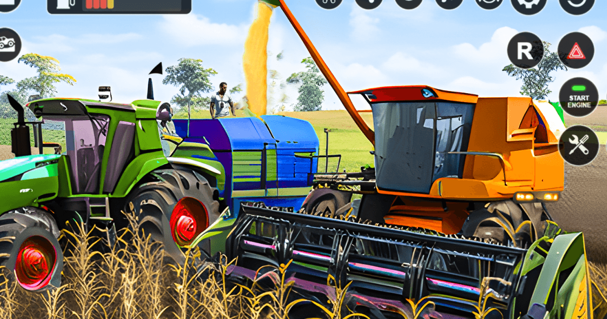 Download & Play Real Tractor Driving Games 3D on PC & Mac (Emulator)