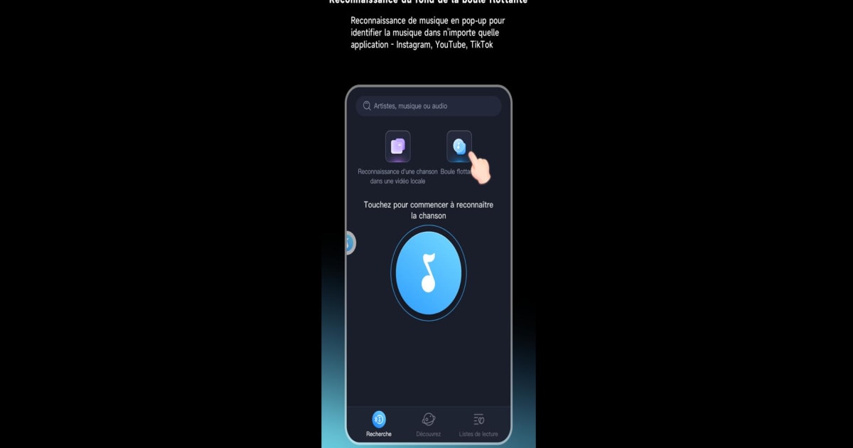 Descarga y ejecuta Reconocer Canción- Song Finder en PC y Mac (emulador)