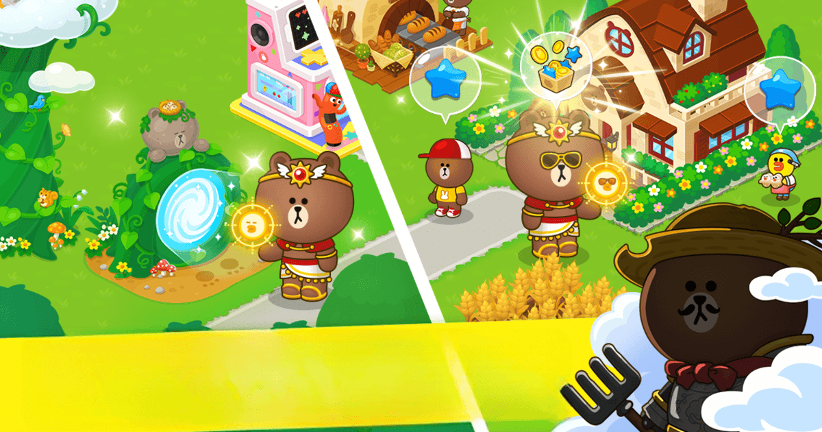 Download & Play LINE BROWN FARM on PC & Mac (Emulator)