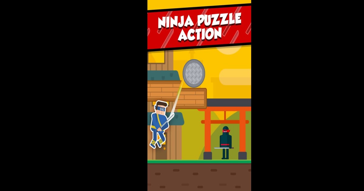 Download & Play Mr Ninja - Slicey Puzzles on PC & Mac (Emulator)